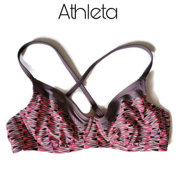 Athleta | Intimates & Sleepwear | Athleta Multi Color Bra 32 Bc | Poshmark